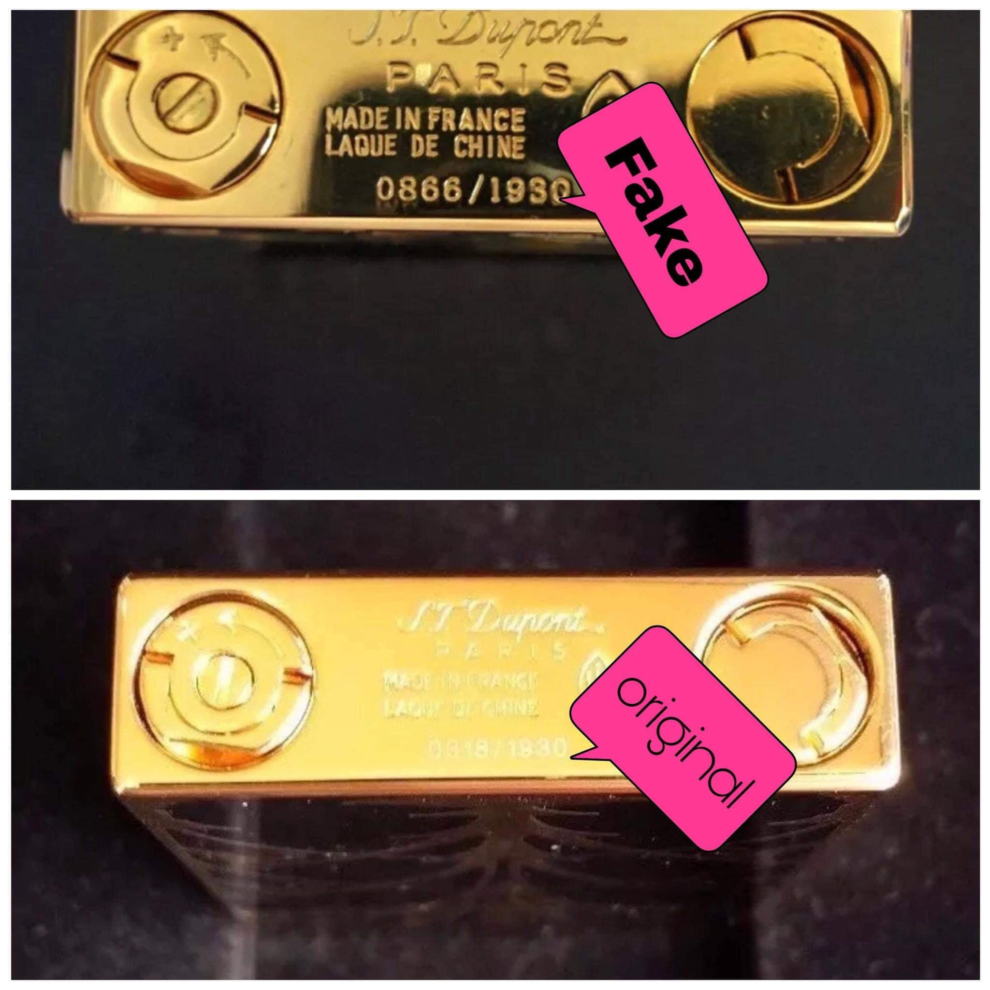 Distinguishing Between Authentic and Fake S.T. Dupont Lighters: A ...